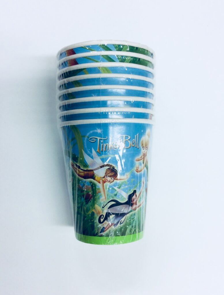 Tinker Bell Cups, Themed Party Supplies, Tablewares. - Party Warehouse ...